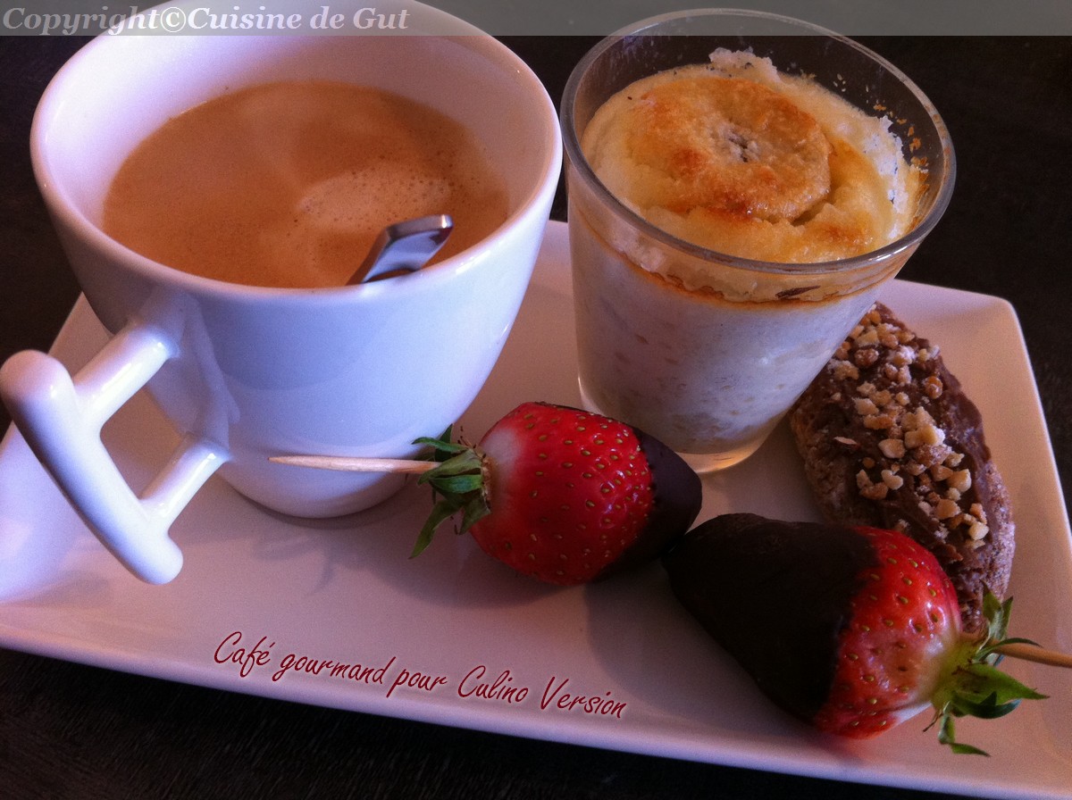 Café gourmand pour Culino Version – CUISINE DE GUT