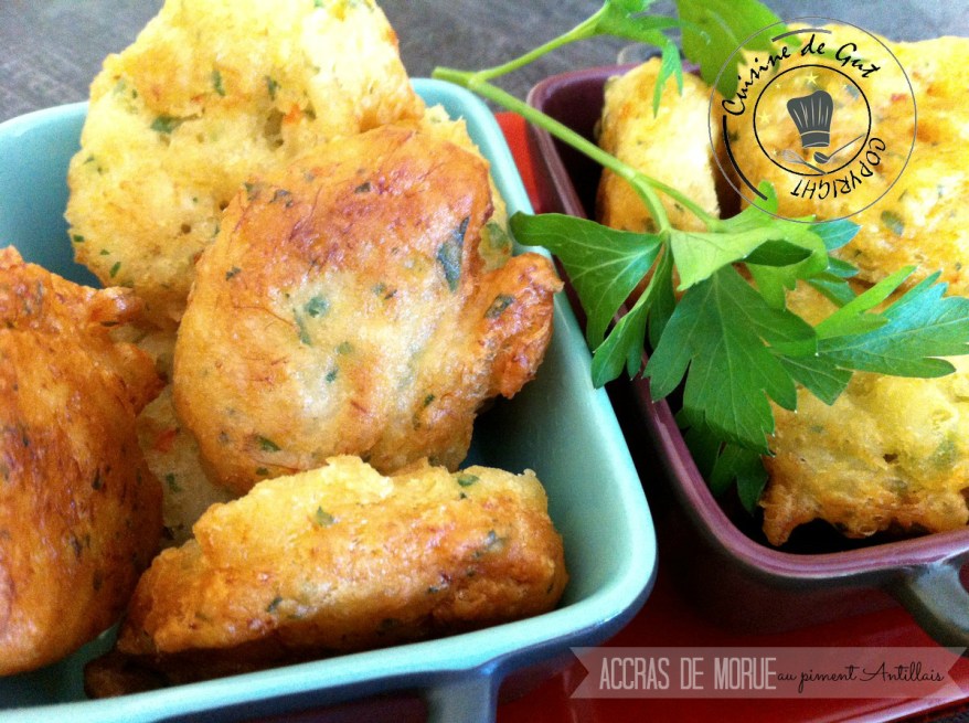 Accras de morue au piment antillais – CUISINE DE GUT