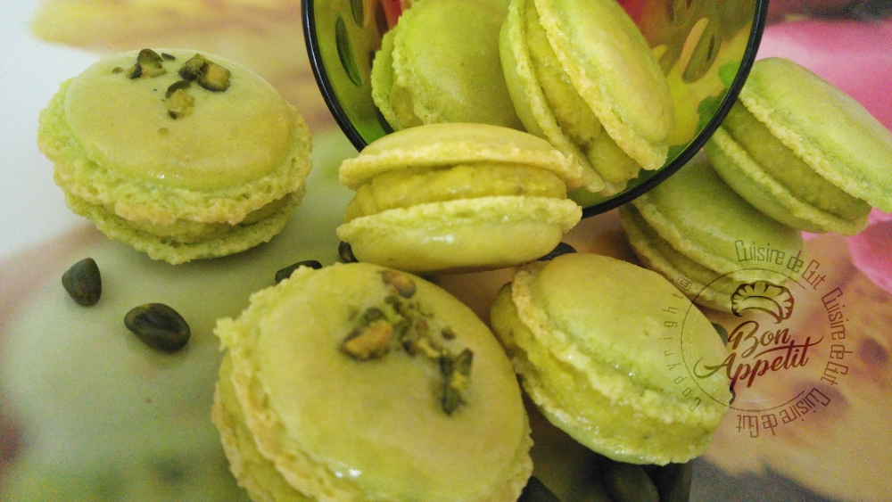 Macarons à la pistache – CUISINE DE GUT