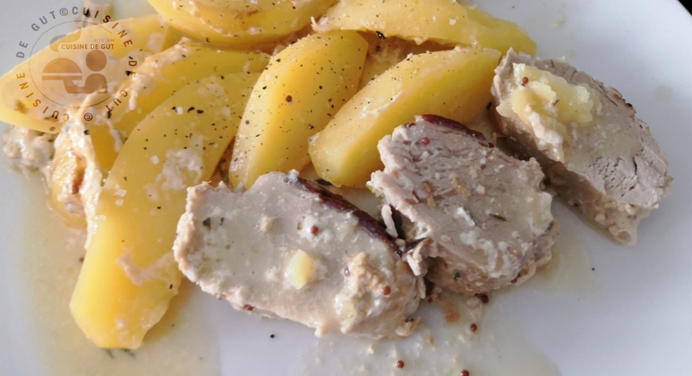 Filet mignon à la moutarde de châtaigne cuit au lait – CUISINE DE GUT