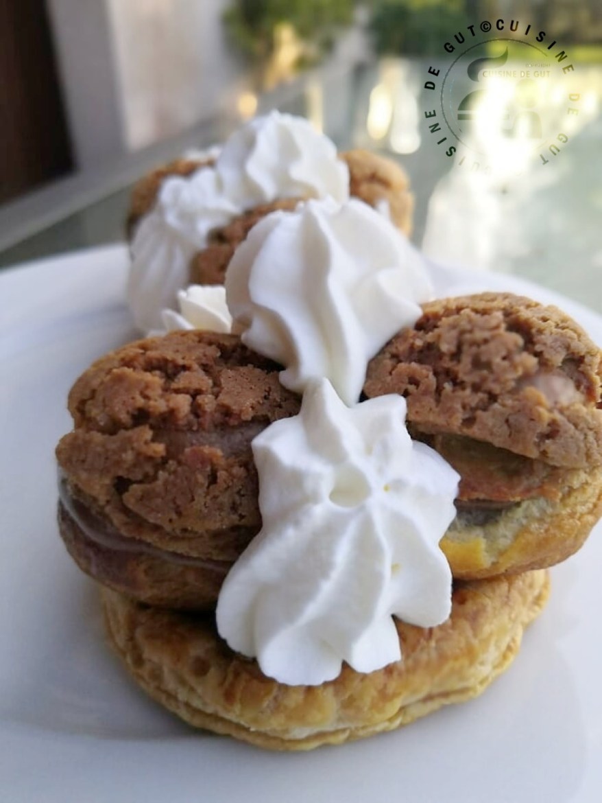 Mini Saint honoré version craquelin – CUISINE DE GUT