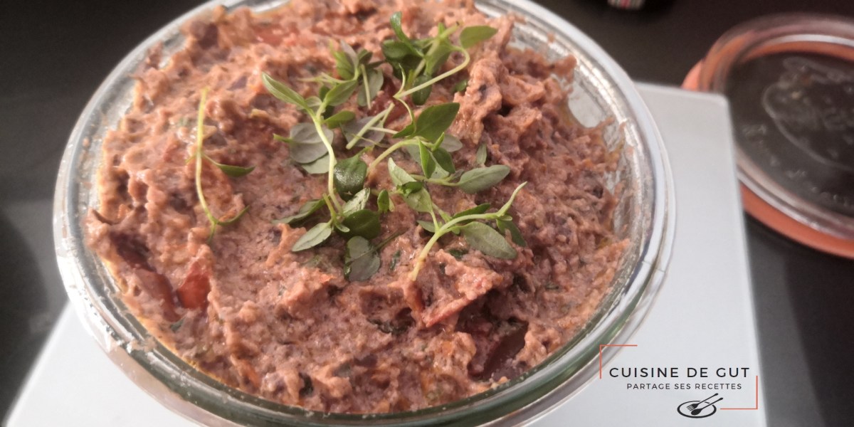 Pâté ou tartinade à la Provençale à ma façon – CUISINE DE GUT