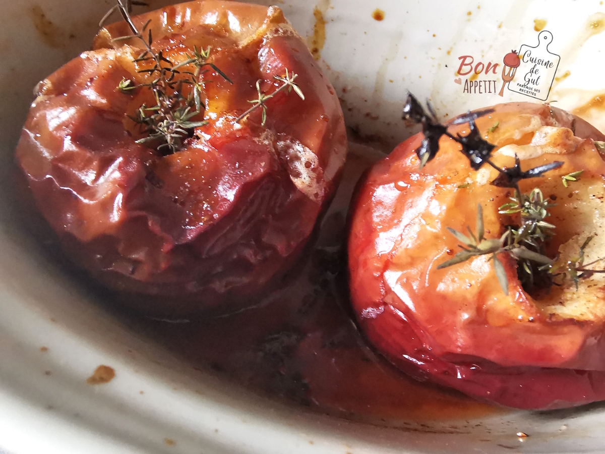 Pommes au four au thym, miel, citron et cannelle – CUISINE DE GUT