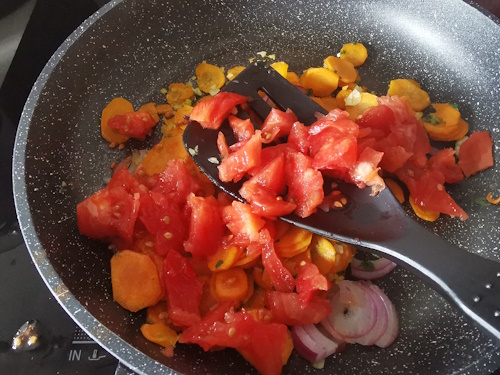 Légumes, fèves et oeuf poché pour un repas complet express – CUISINE DE GUT